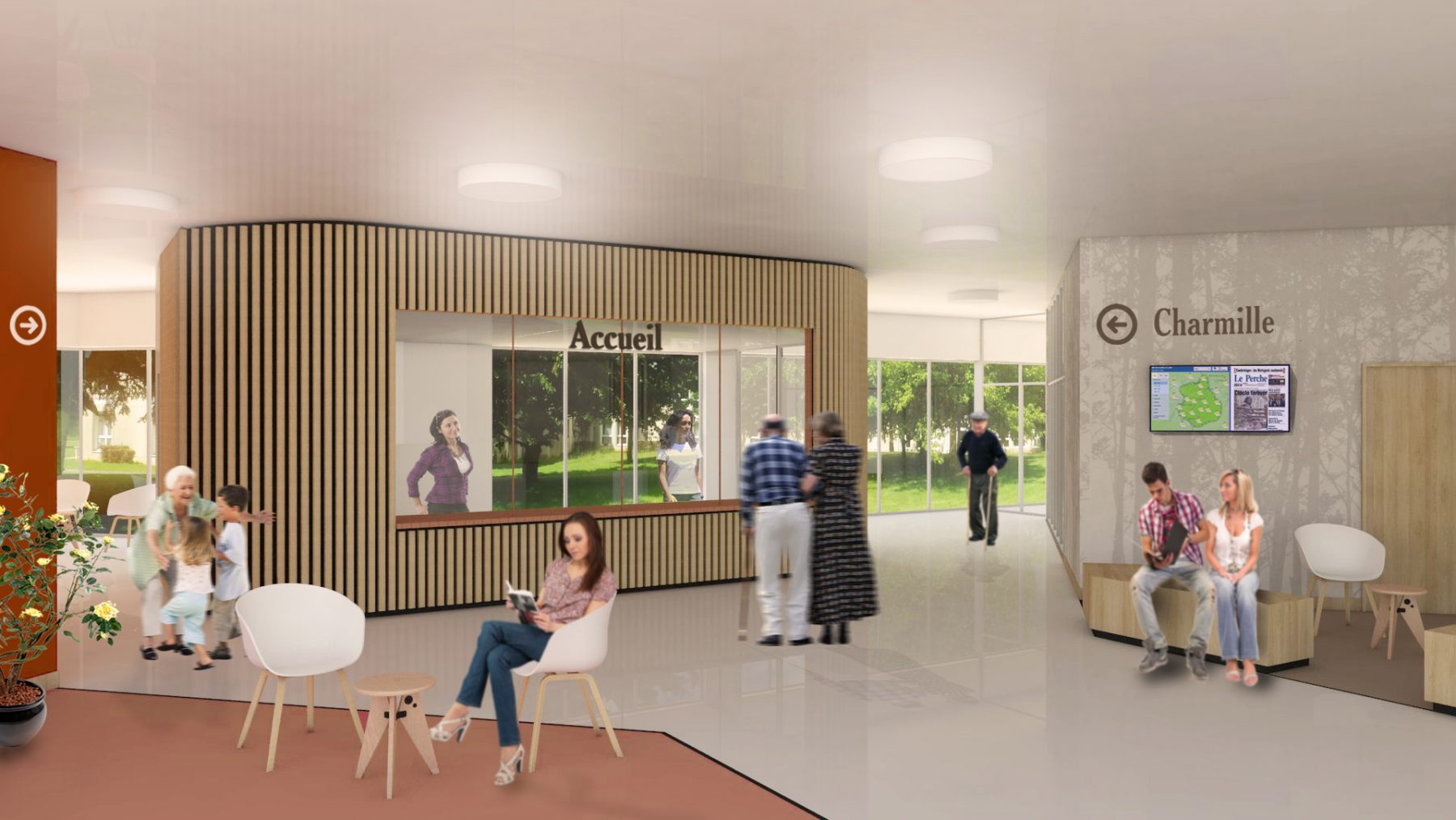 EHPAD ET PHARMACIE A USAGE INTERIEUR A NOGENT LE RETROU (28) - TLR ...